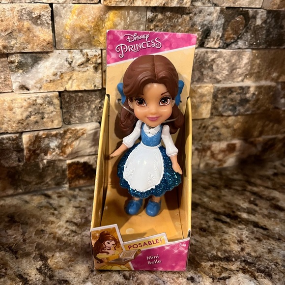 Disney | Other | Disney Princess Mini Belle Posable Figure | Poshmark